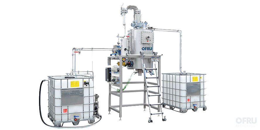 Solvent vacuum distiller – ASC - WOLFF GROUP