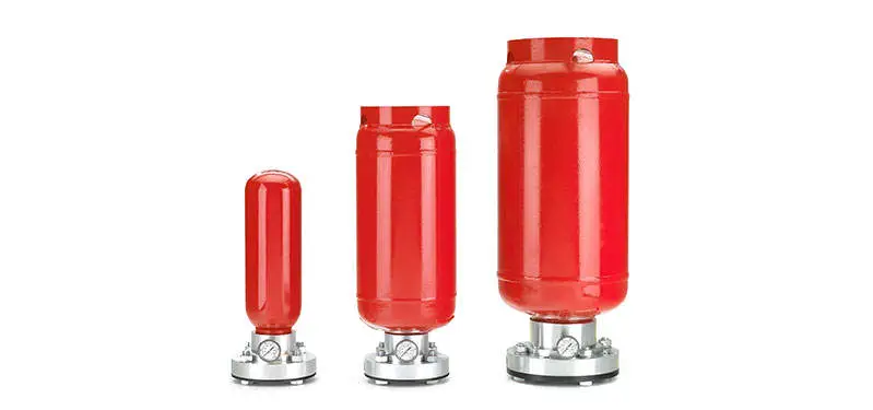 Explosion Suppression HRD-E type extinguishing cylinders - WOLFF GROUP