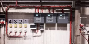 Fire protection waste sorting stations electrical installation control ...